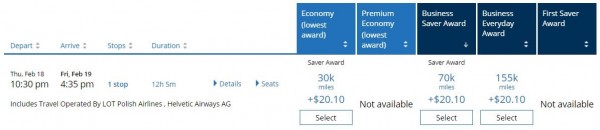 The (Unofficial) United MileagePlus Partner Award Chart - AwardWallet Blog