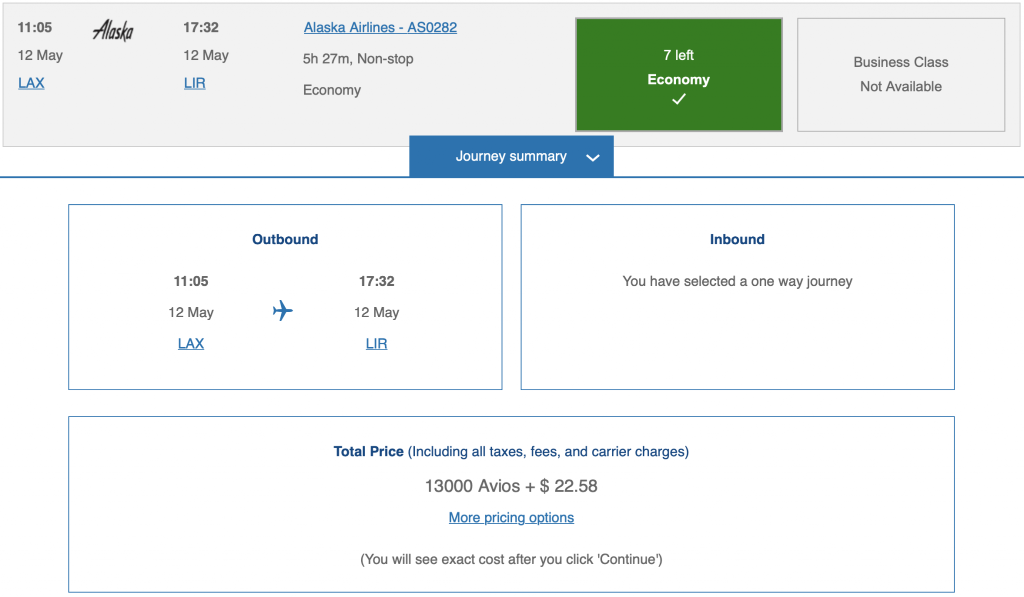 Book Alaska Awards Online Using British Airways Avios