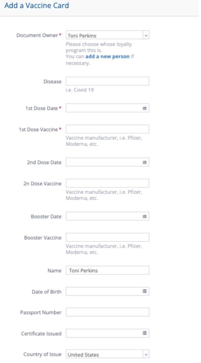 AwardWallet Adds Feature to Store Vaccine Card, Other Travel Documents