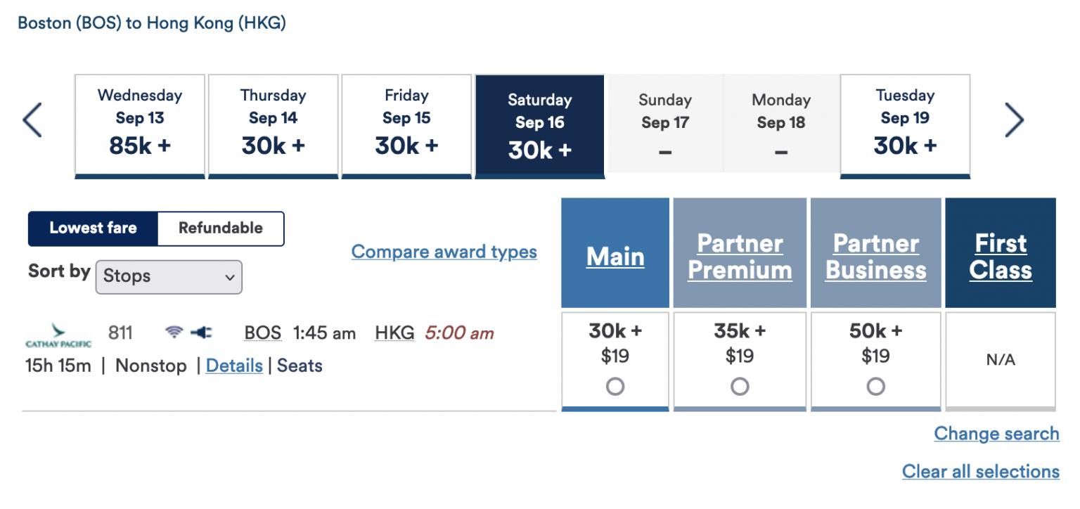 Cathay Pacific, LATAM Awards Now Bookable Through Alaska Air Website