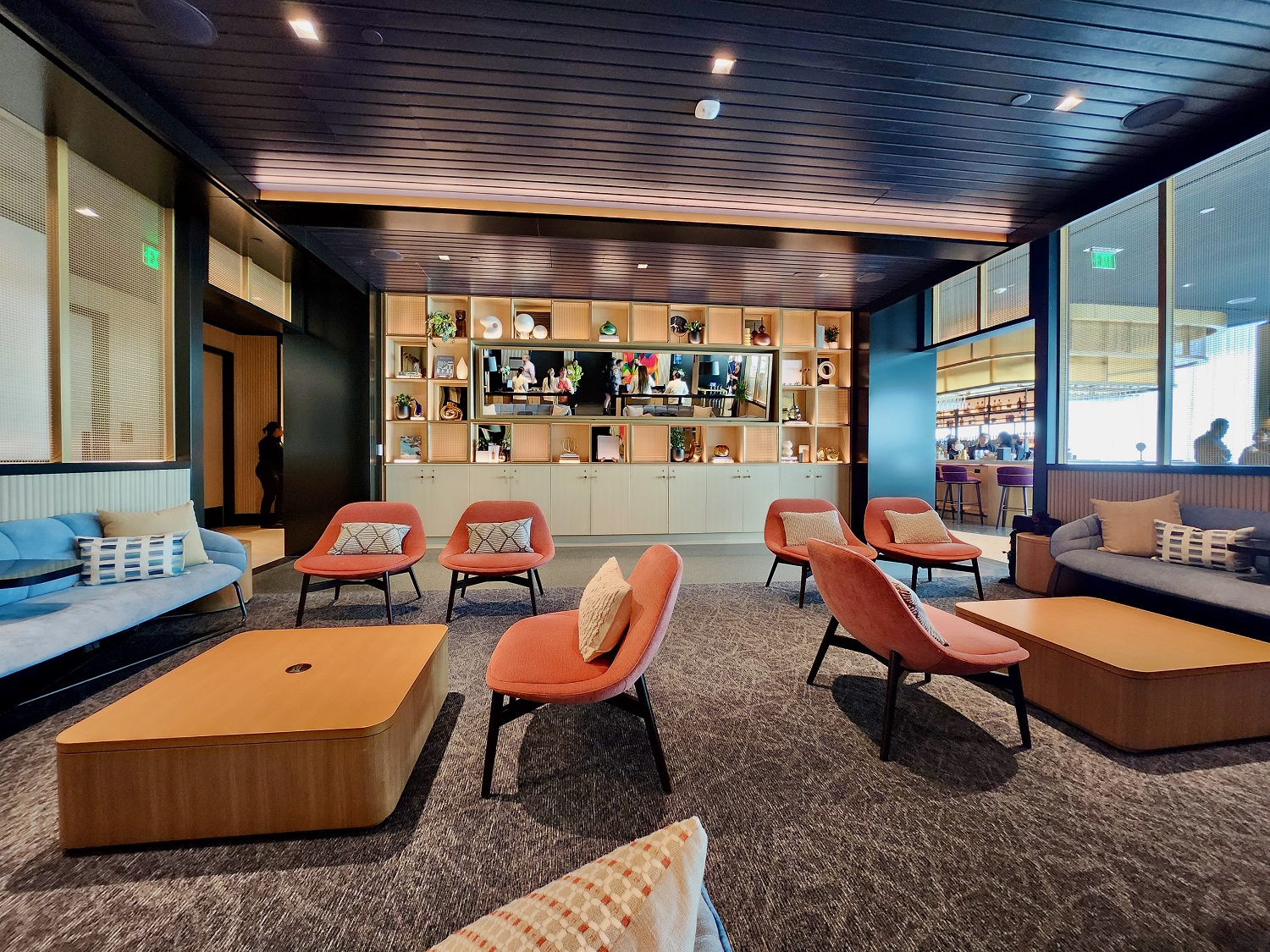 Chase Sapphire Lounge Boston Airport Review