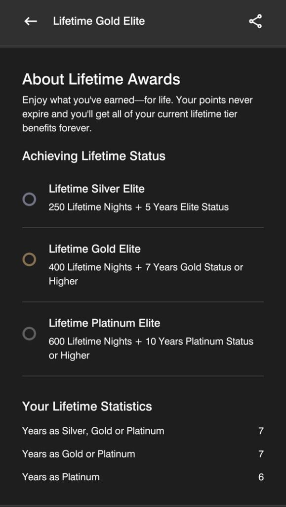 Everything You Need to Know about Marriott Lifetime Status