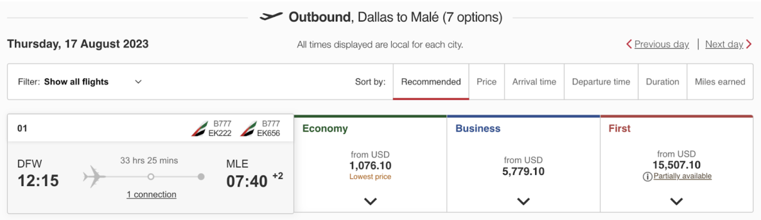 Emirates Dubai Connect Stopover Program for Free Hotels