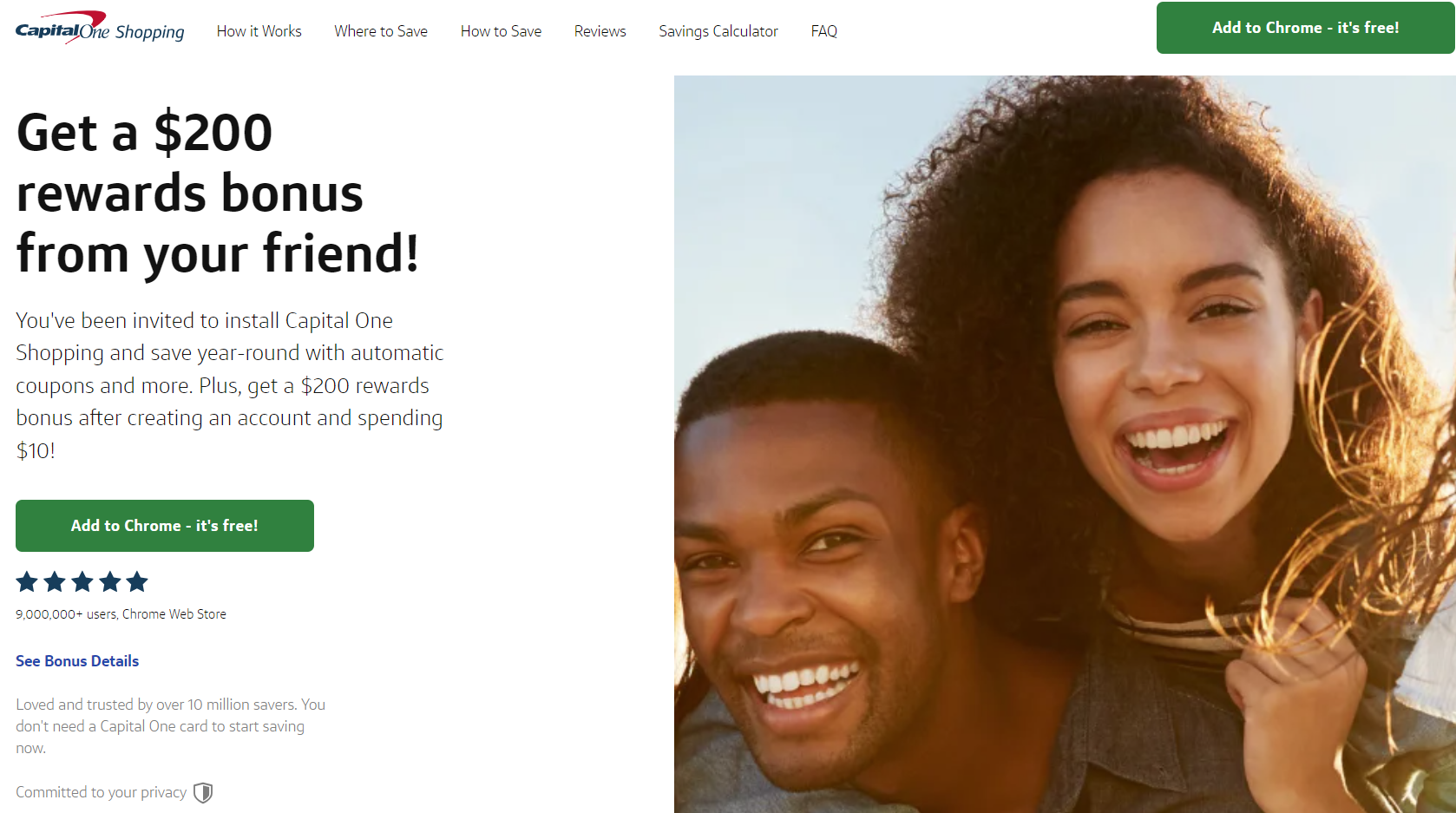 Get Up to $200 After Spending $10 With Capital One Shopping