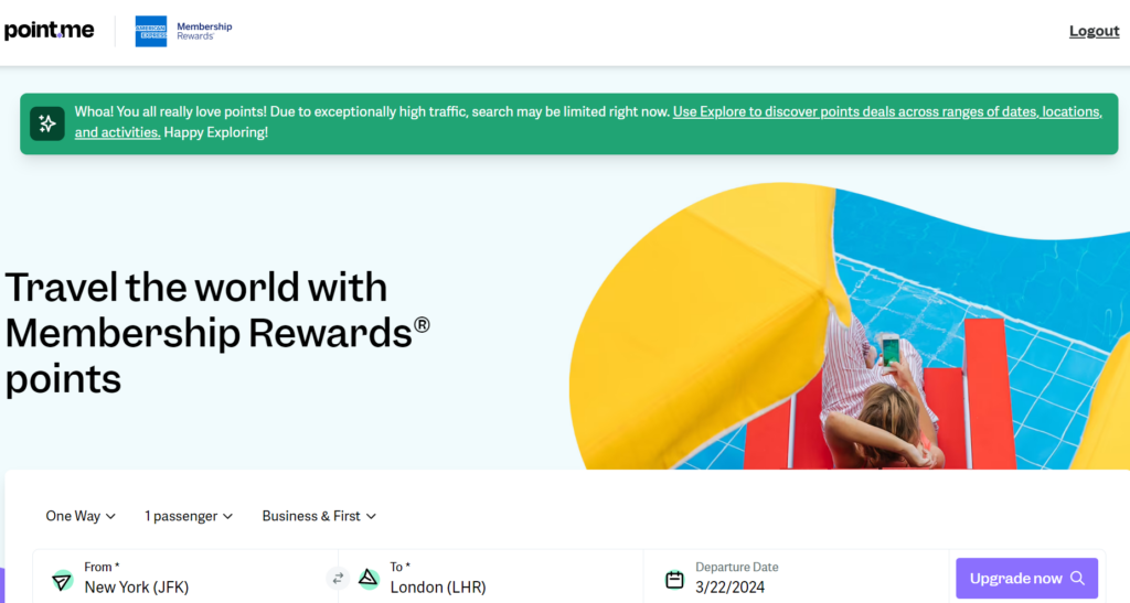 Point.Me Launches Free Search Tool for Amex Card Members