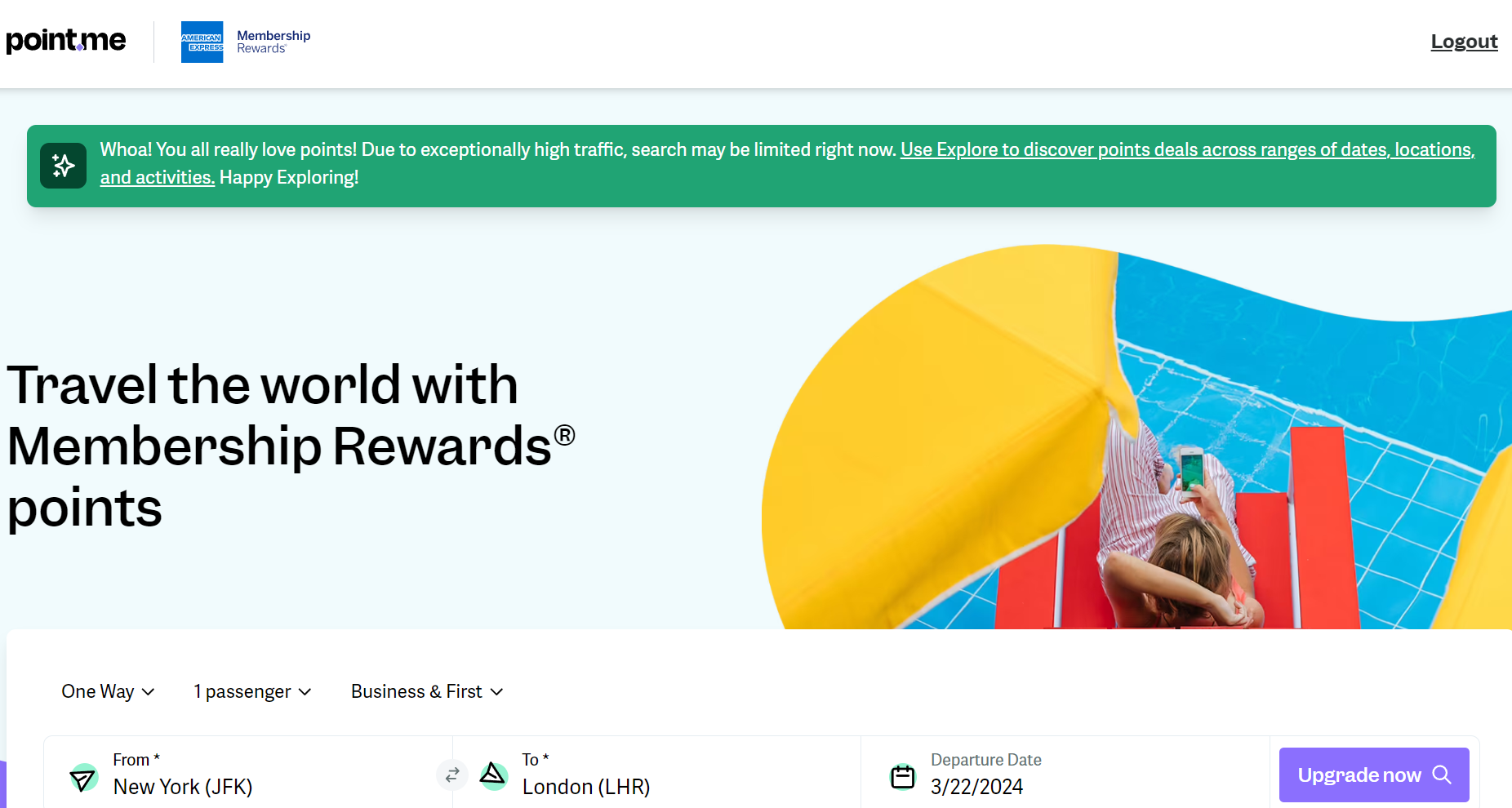 Point.Me Launches Free Search Tool for Amex Card Members
