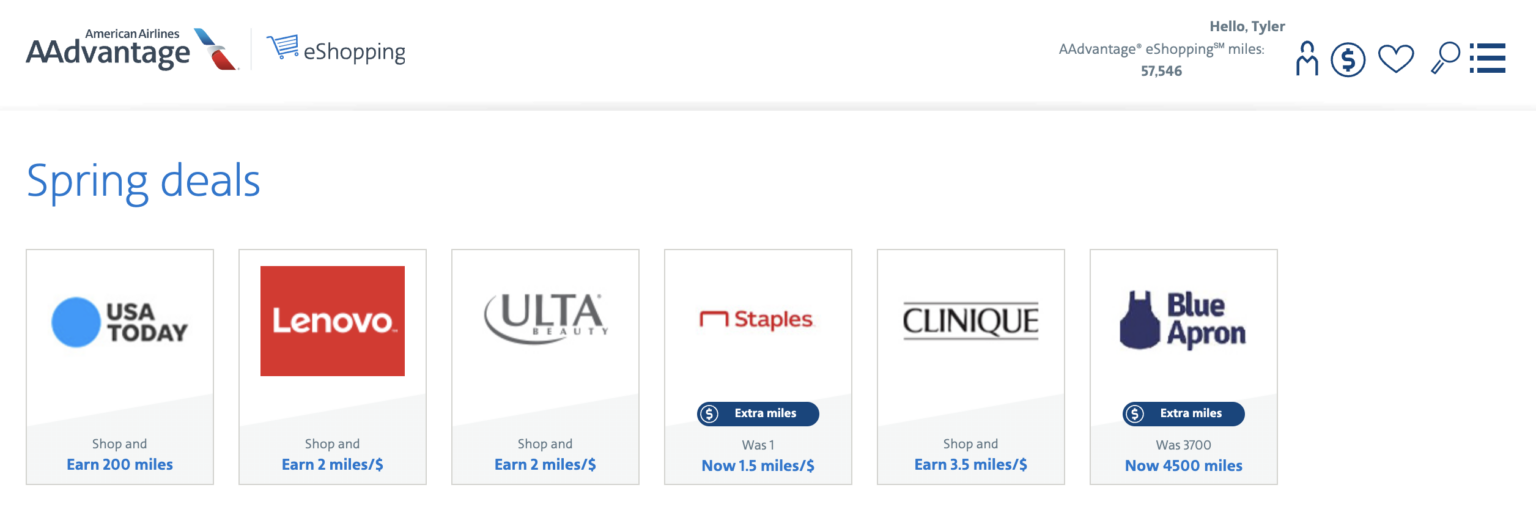 AAdvantage eShopping Portal: How to Maximize Your AA Earnings