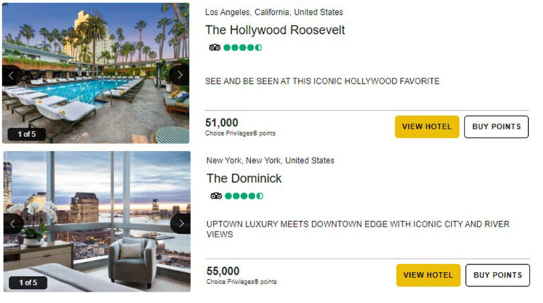 Choice Preferred Hotels: List of Properties and How to Book Online