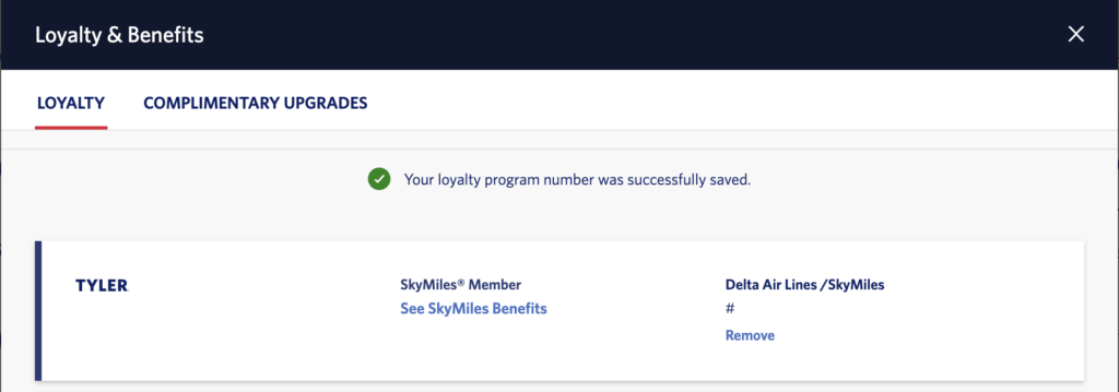 How To Add a Virgin Atlantic Booking to Your Delta Account