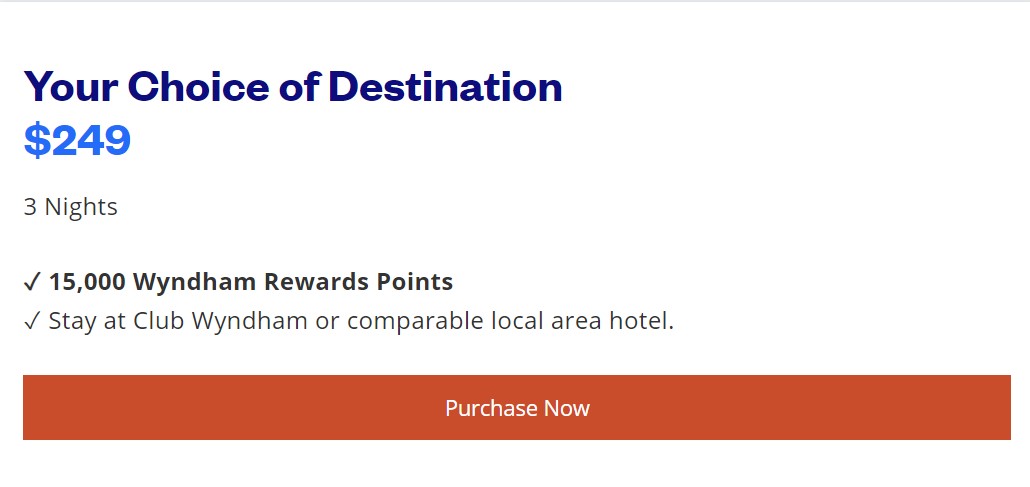 Wyndham Timeshare Promotions: Special Resort Offers
