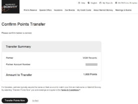 Marriott MGM Point Transfers: How to Transfer Between Programs