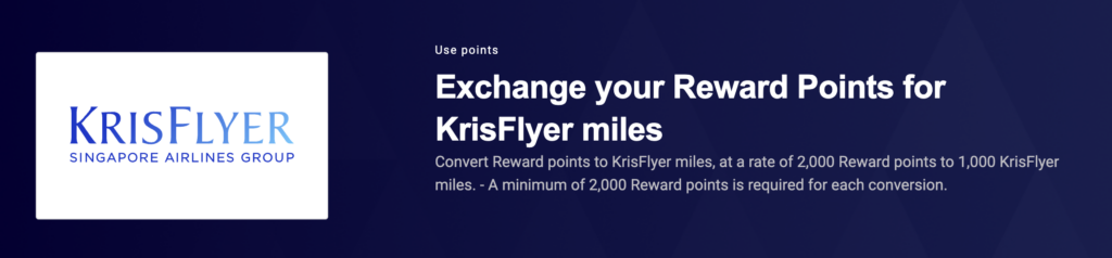 Convert Singapore KrisFlyer Miles to Accor Points and Vice Versa