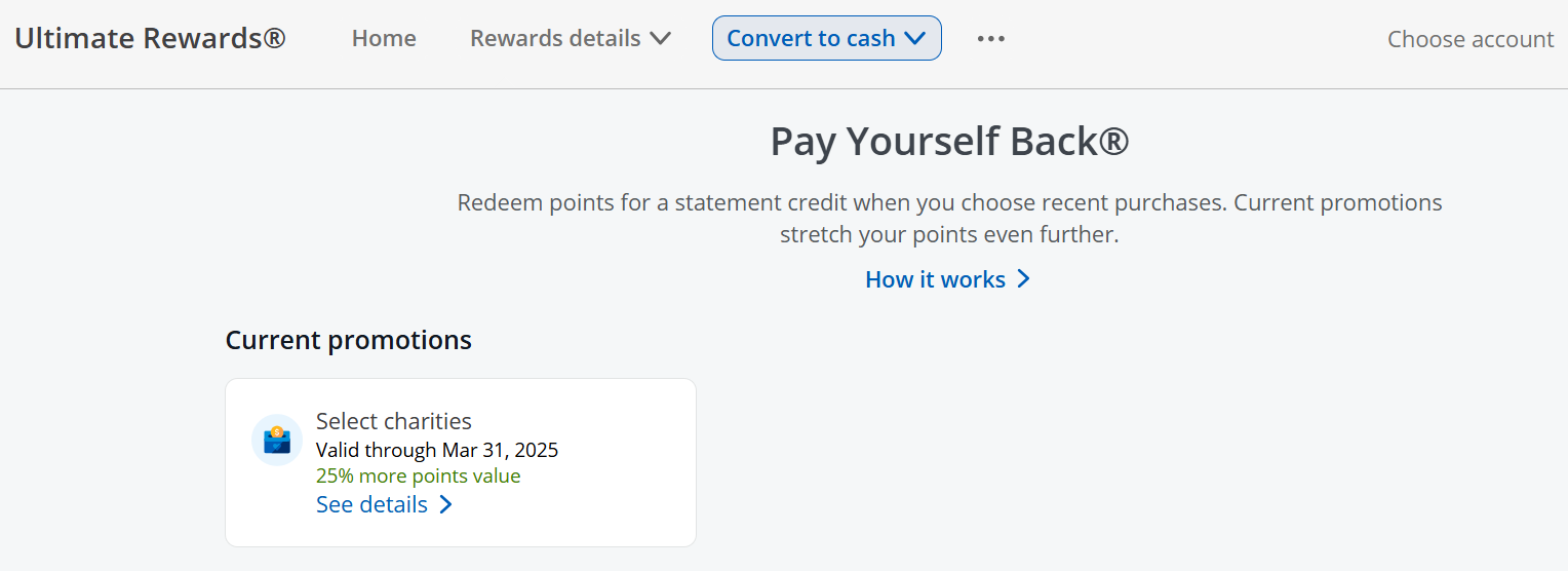 Chase Pay Yourself Back: Eligible Cards, Categories, Dates [2025]