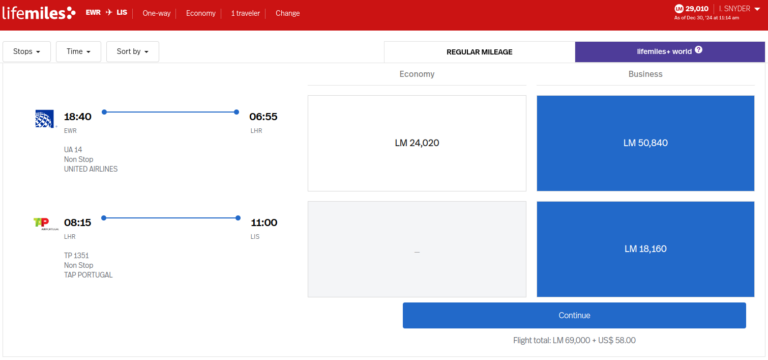 Avianca LifeMiles Program Guide: Overview and Best Sweet Spots