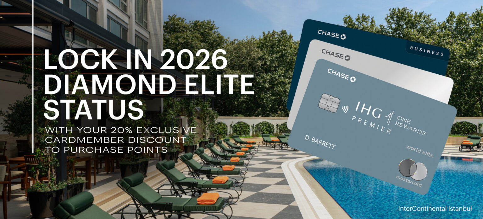 Targeted Offers to Buy Up to IHG Diamond Elite Status for 2026