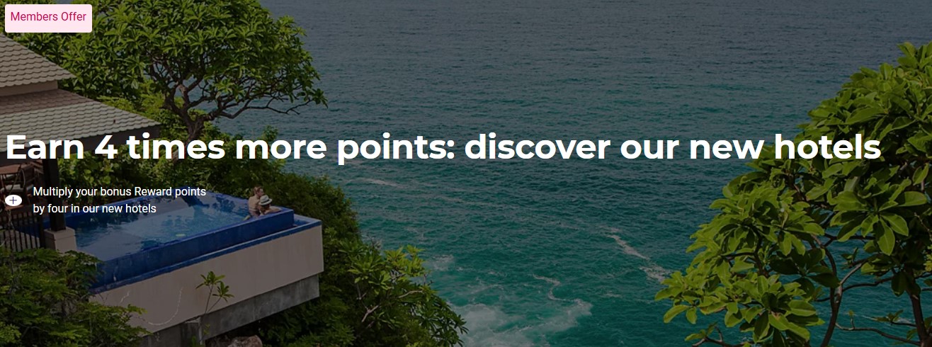 Accor ALL Promotions: Earn up to 4,000 Points With Three Stays