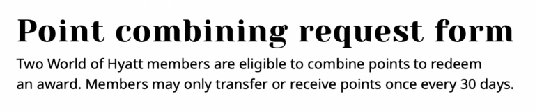 Transfer World of Hyatt Points to Anyone: How to & Tips