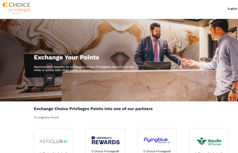 Choice Privileges Transfer Partners: Full List of 15 Airline Partners