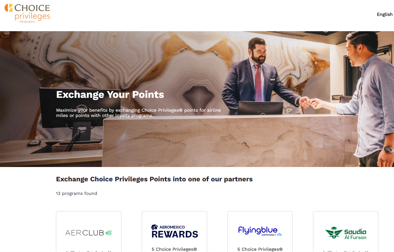 Choice Privileges Transfer Partners: Full List of 15 Airline Partners