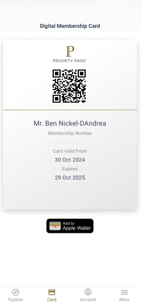 How to Set Up Your Digital Priority Pass Card - AwardWallet Blog