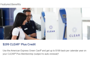 How to Use Your Amex CLEAR Plus Credit - AwardWallet Blog