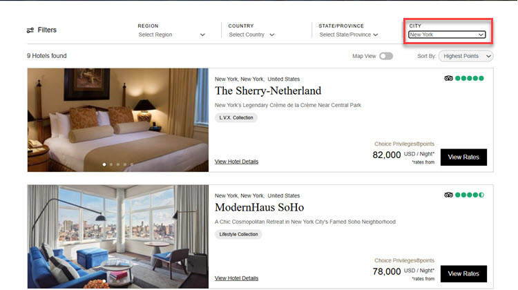 Choice Preferred Hotels: List of Properties and How to Book Online