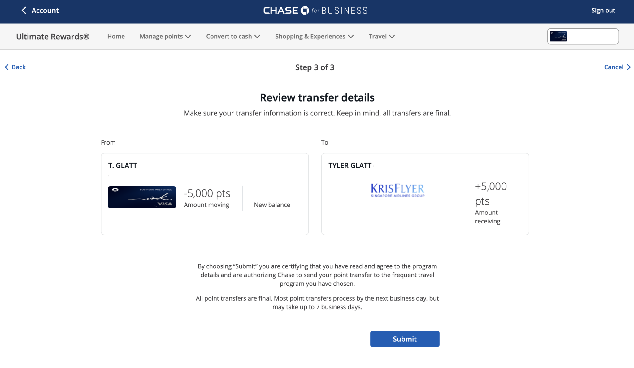 How to Transfer Chase Points: A Step-By-Step Guide