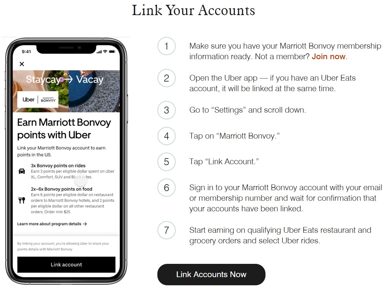 Link Your Marriott and Uber Accounts to Earn 1,500 Bonus Points