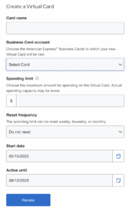 Amex Virtual Business Cards: How to Create and Manage