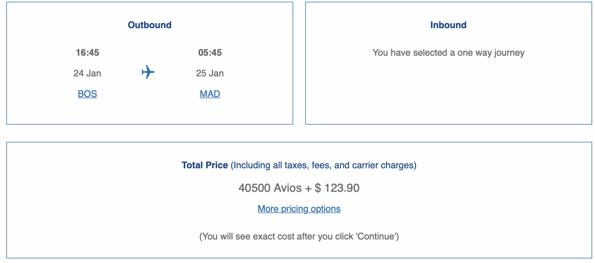 Iberia Rolls Out New Award Chart, Awards to Cost up to 19% More