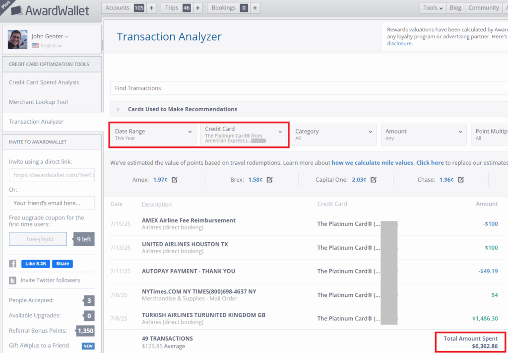 How to Track Your Progress Toward an Amex Welcome Bonus