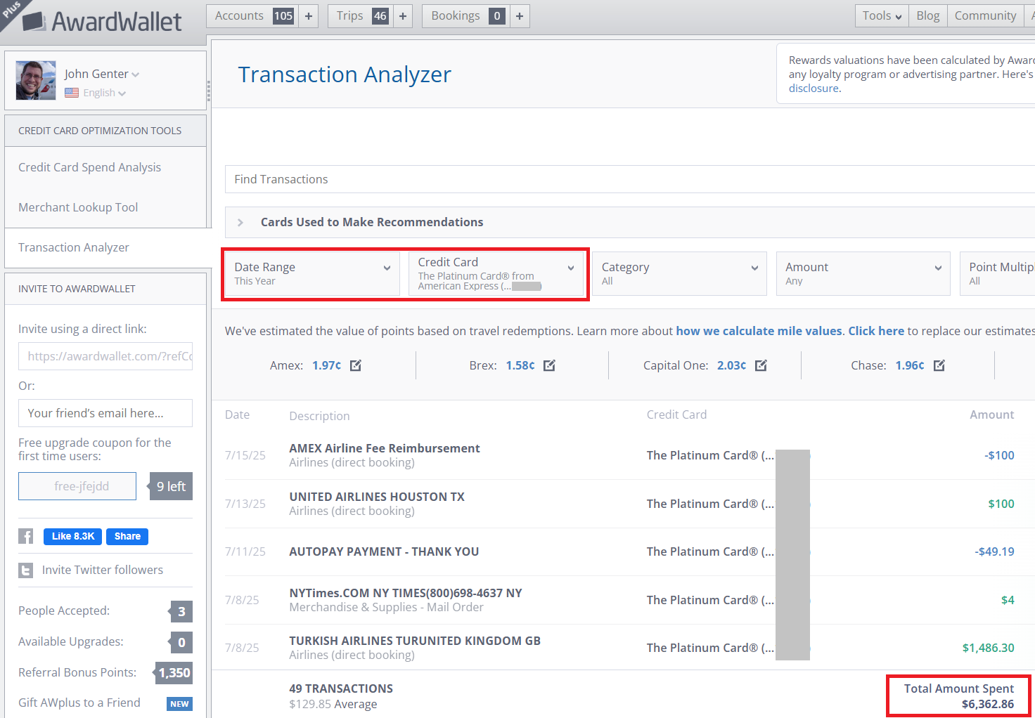 How to Track Your Progress Toward an Amex Welcome Bonus