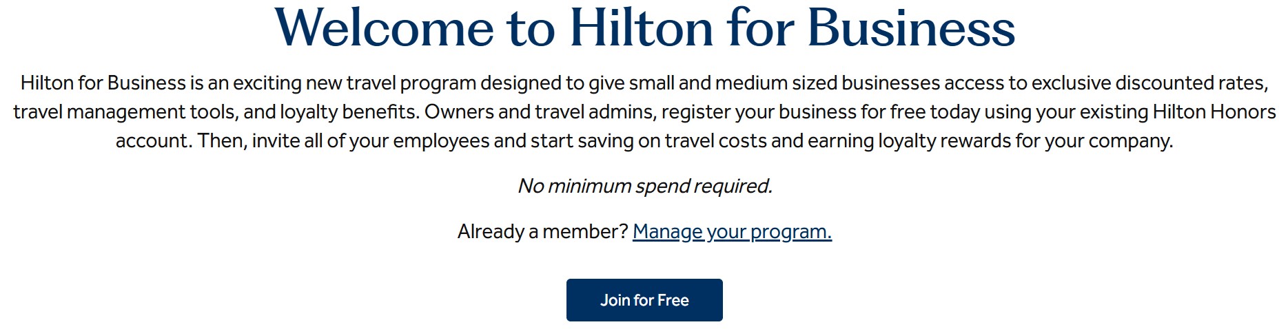 Hilton for Business Guide, Promos: Fast-Track to Top-Tier Diamond