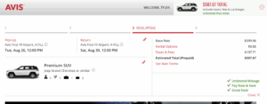 Avis Debuts 'Avis First' — A New Premium Car Rental Offering