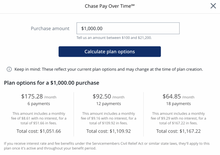 Chase Pay Over Time: What is It and How Does it Work?