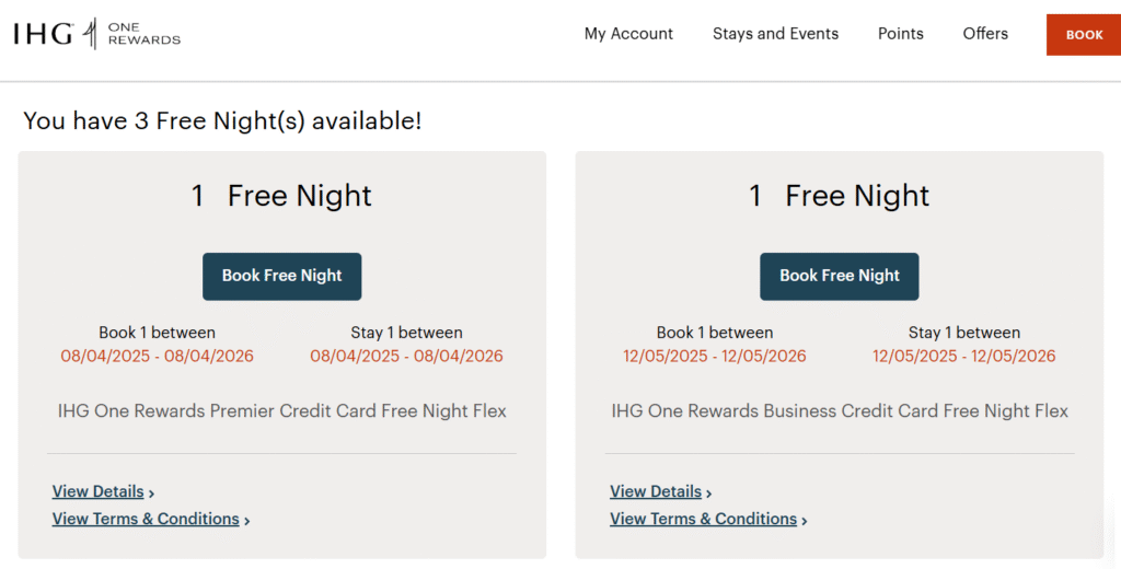 IHG Free Night Certificate: How to Earn, Use Them For Best Value