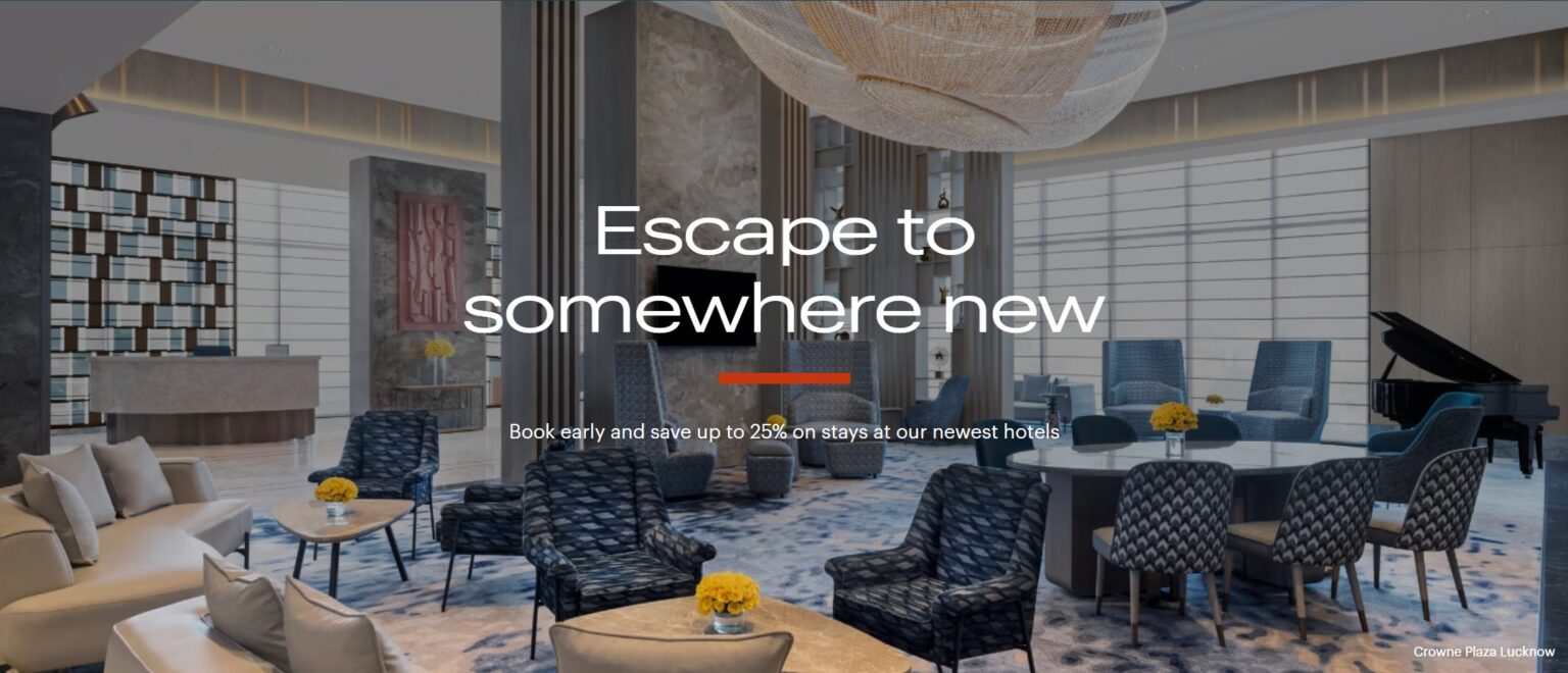 IHG Discounts: Save up to 28% at IHG Hotels in Select Regions
