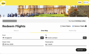 Scoot Rolls Out Fixed Award Chart: Book Flights From 1,500 Miles!