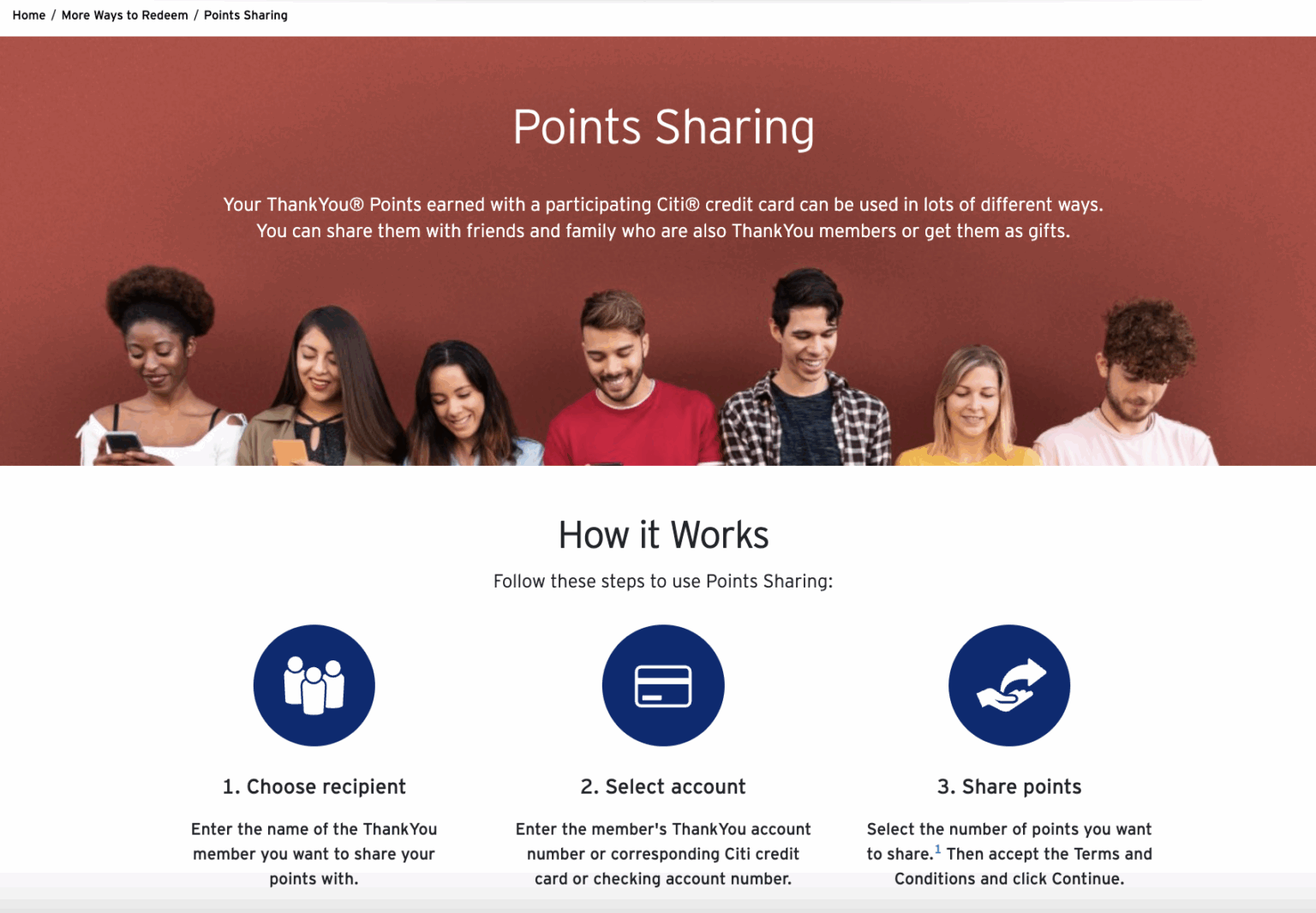 How To Combine, Transfer, and Share Citi ThankYou Points