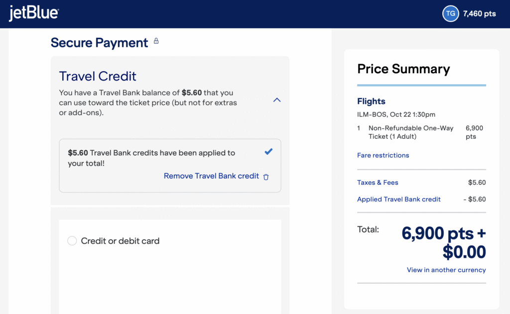 How to Use JetBlue Travel Bank Credits and Prevent Expiration