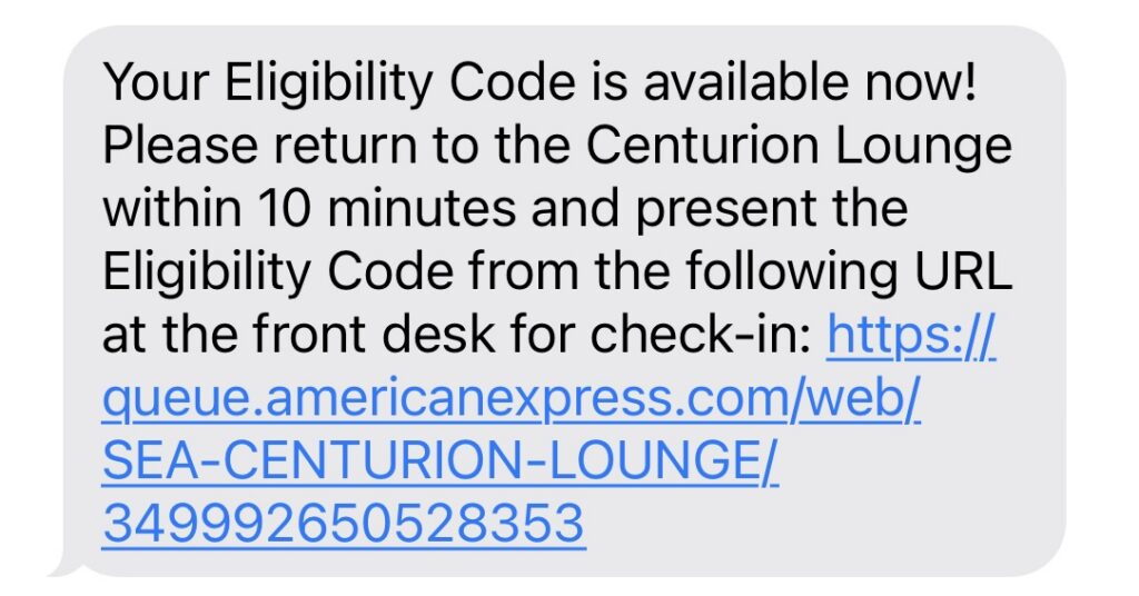 Skip the Amex Centurion Lounge Line by Joining the Digital Waitlist