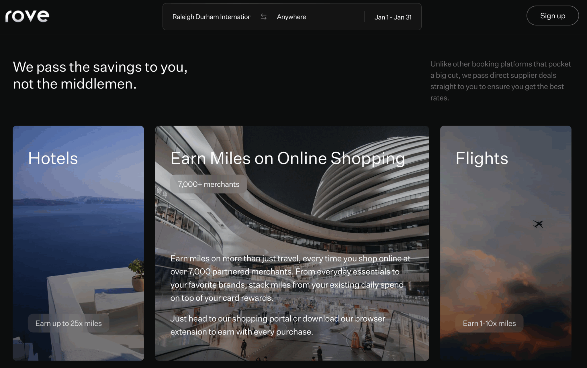 Rove Promotions: Earn for Enrolling, Bonus on Shopping
