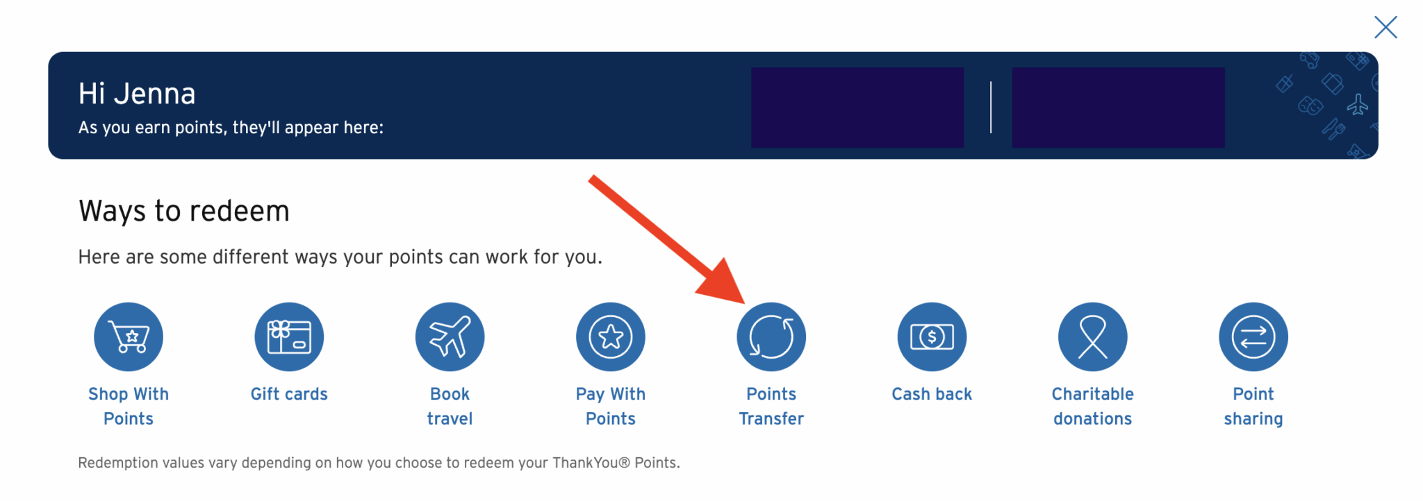 How To Combine and Transfer Citi ThankYou Points