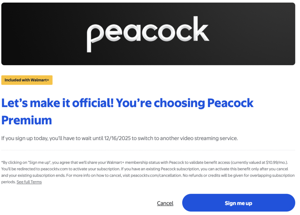 Use Walmart+ for a Free Streaming Service Subscription
