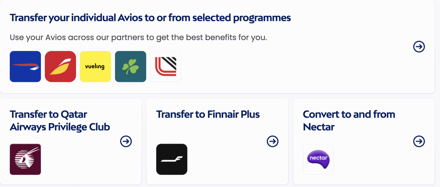How To Transfer Avios Between Avios Programs