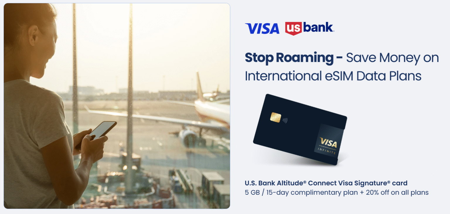 Free Gigsky eSIM for Visa Cardholders: Claim up to a 5 GB eSIM