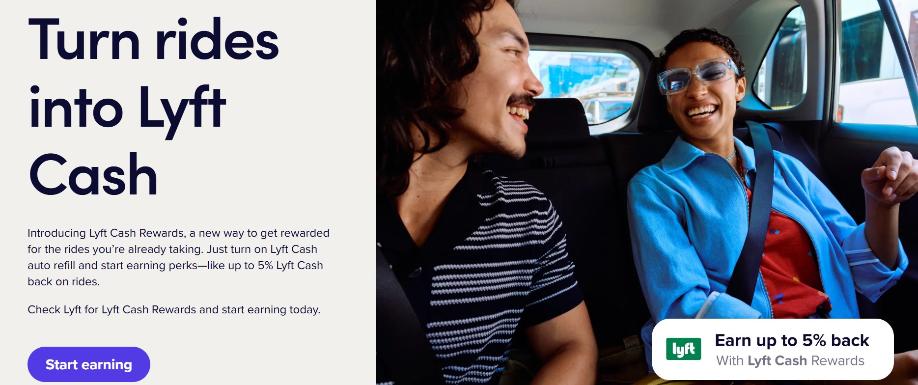 Lyft Cash Rewards: Save 5% on Rides, Get Free Cancellations