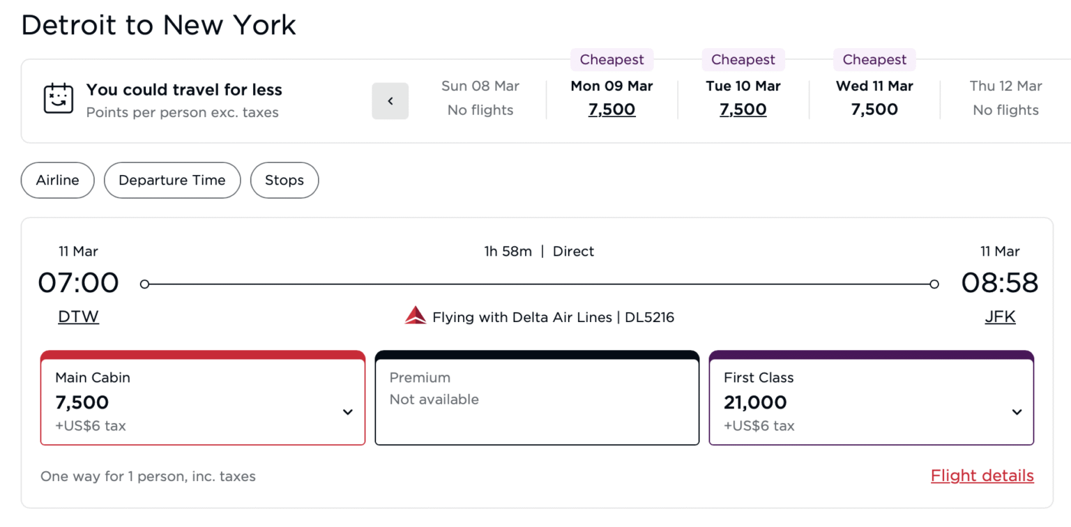 Best Ways to Redeem Amex Points for U.S. Domestic Flights