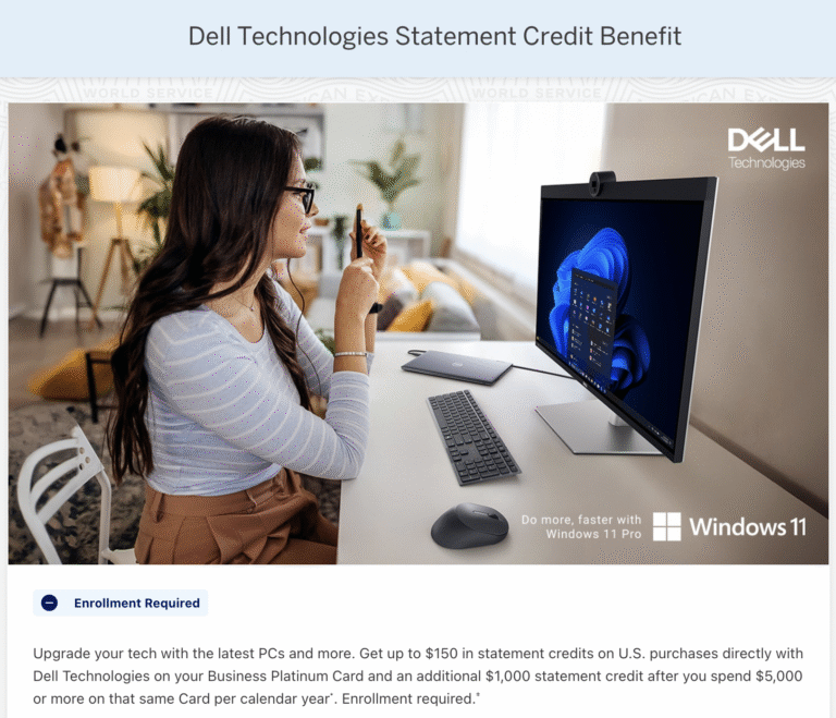 Amex Business Platinum Dell Credit: 10 Top Items to Buy