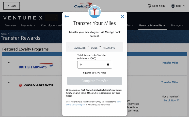 How to Transfer Capital One Miles: A Step-By-Step Guide